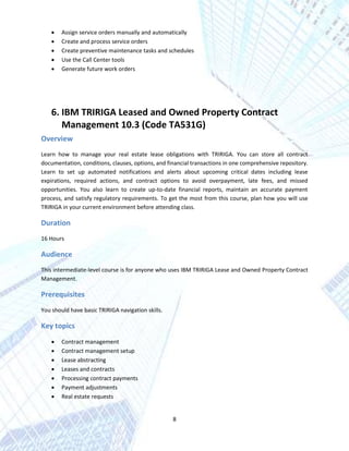 Ibm tririga training by BRIWO Solutions | PDF