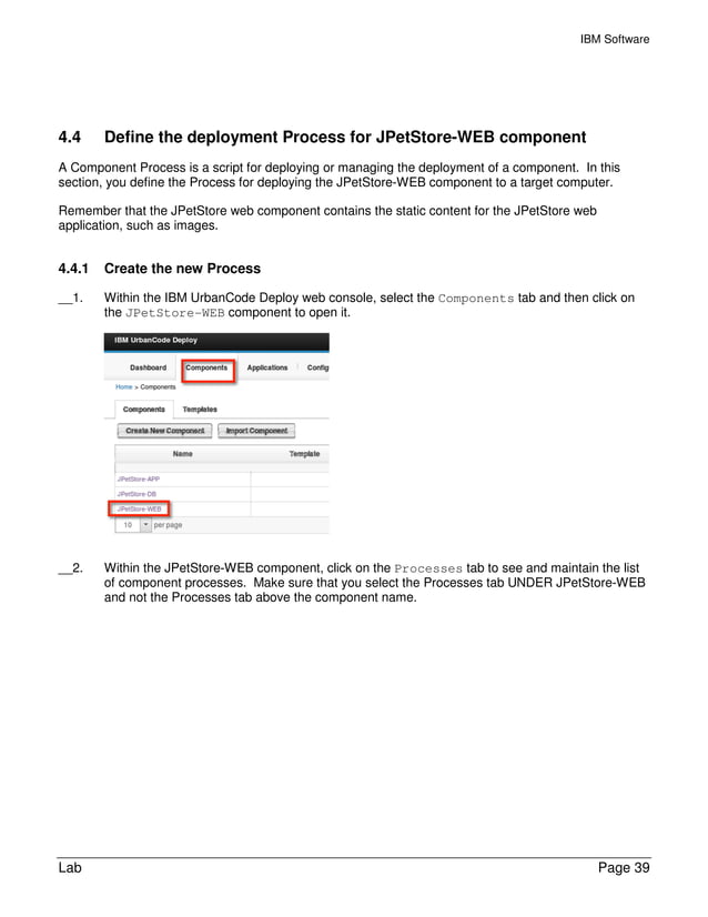 Ibm urban code_deploy_v6_lab-workbook | PDF