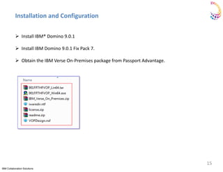 IBM Verse On-premises | PPT