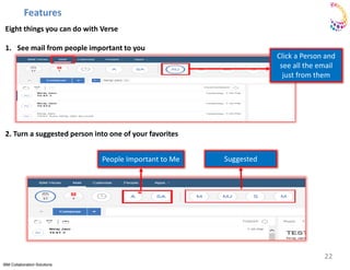 IBM Verse On-premises | PPT