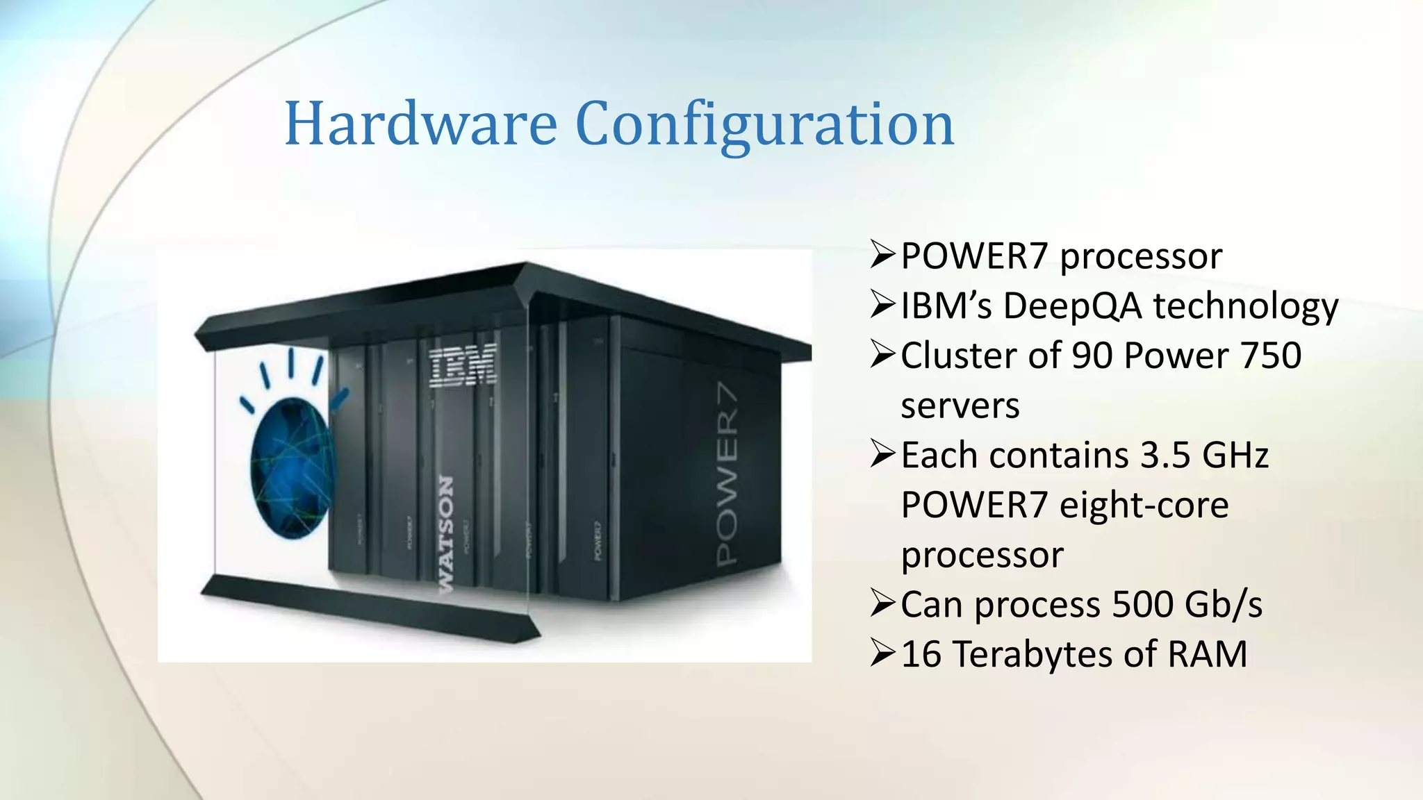 The world known supercomputer IBM watson | PPT