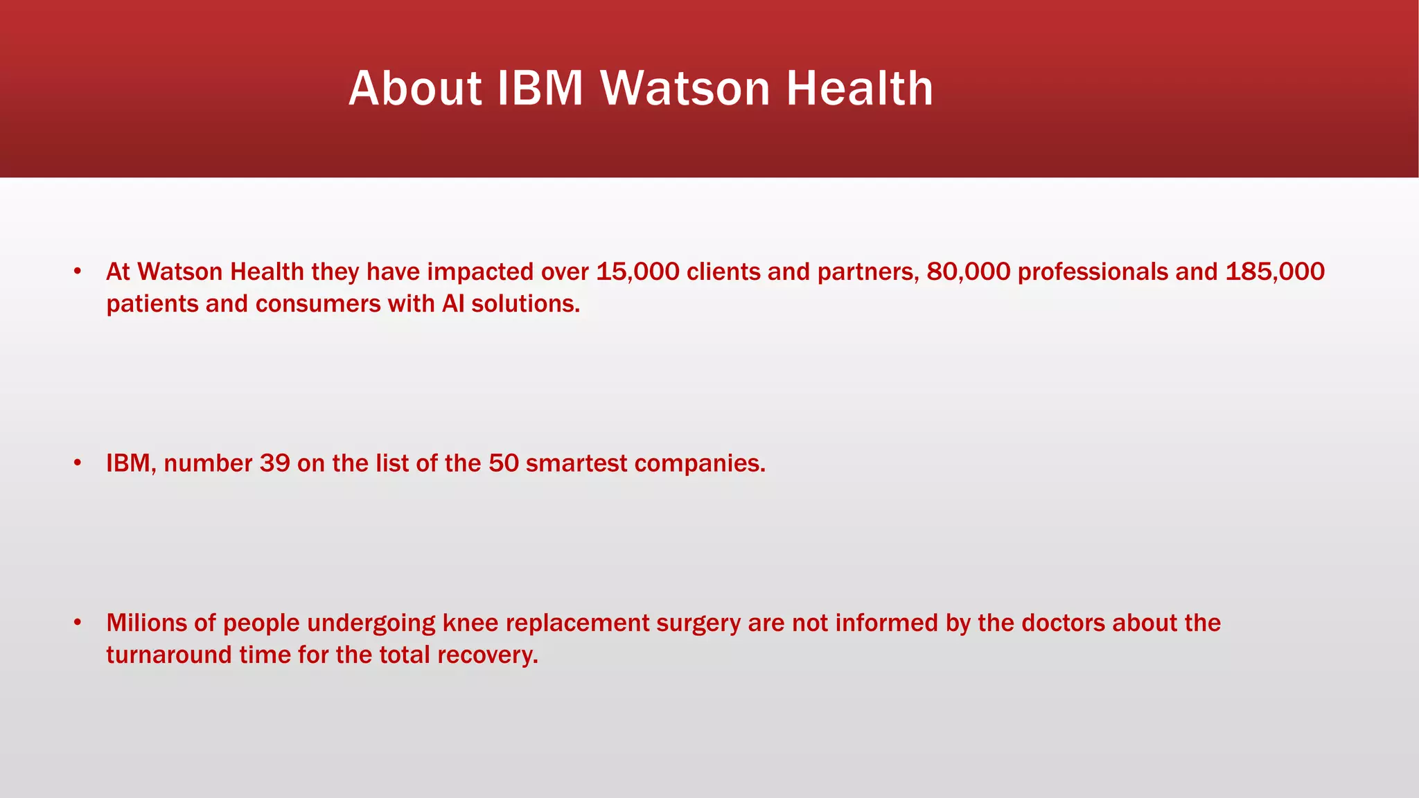 IBM WAtson Versus Cancer | PPT