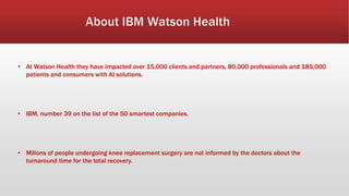 IBM Watson V/S Cancer | PPTX