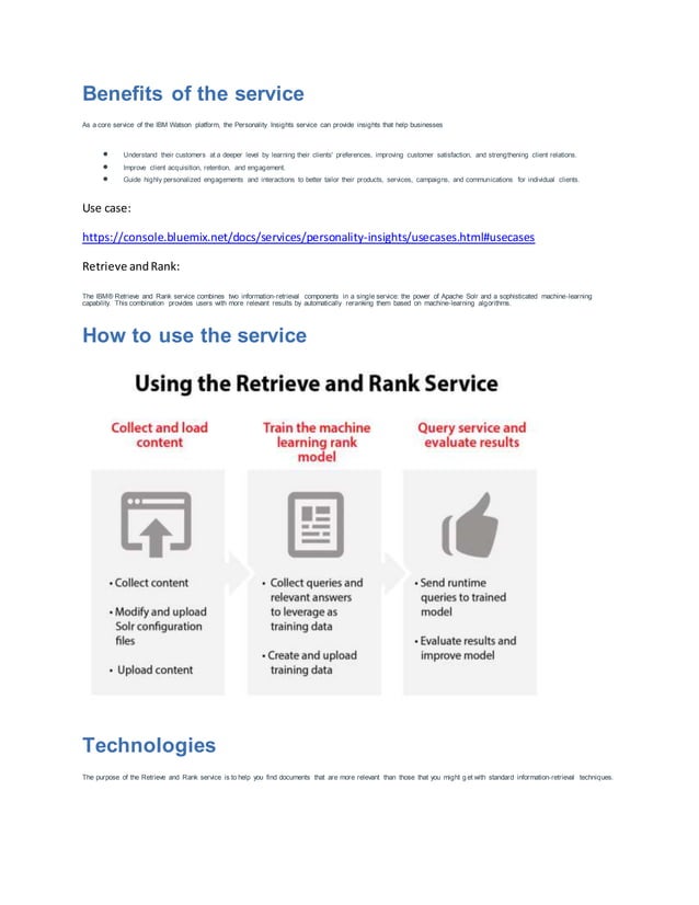 IBM Watson V3 Application Development- certification guide | PDF
