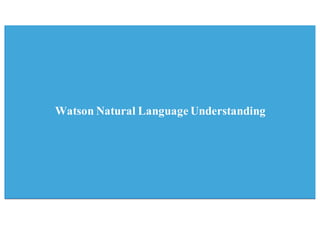 IBM Watson and natural language processing | PPT