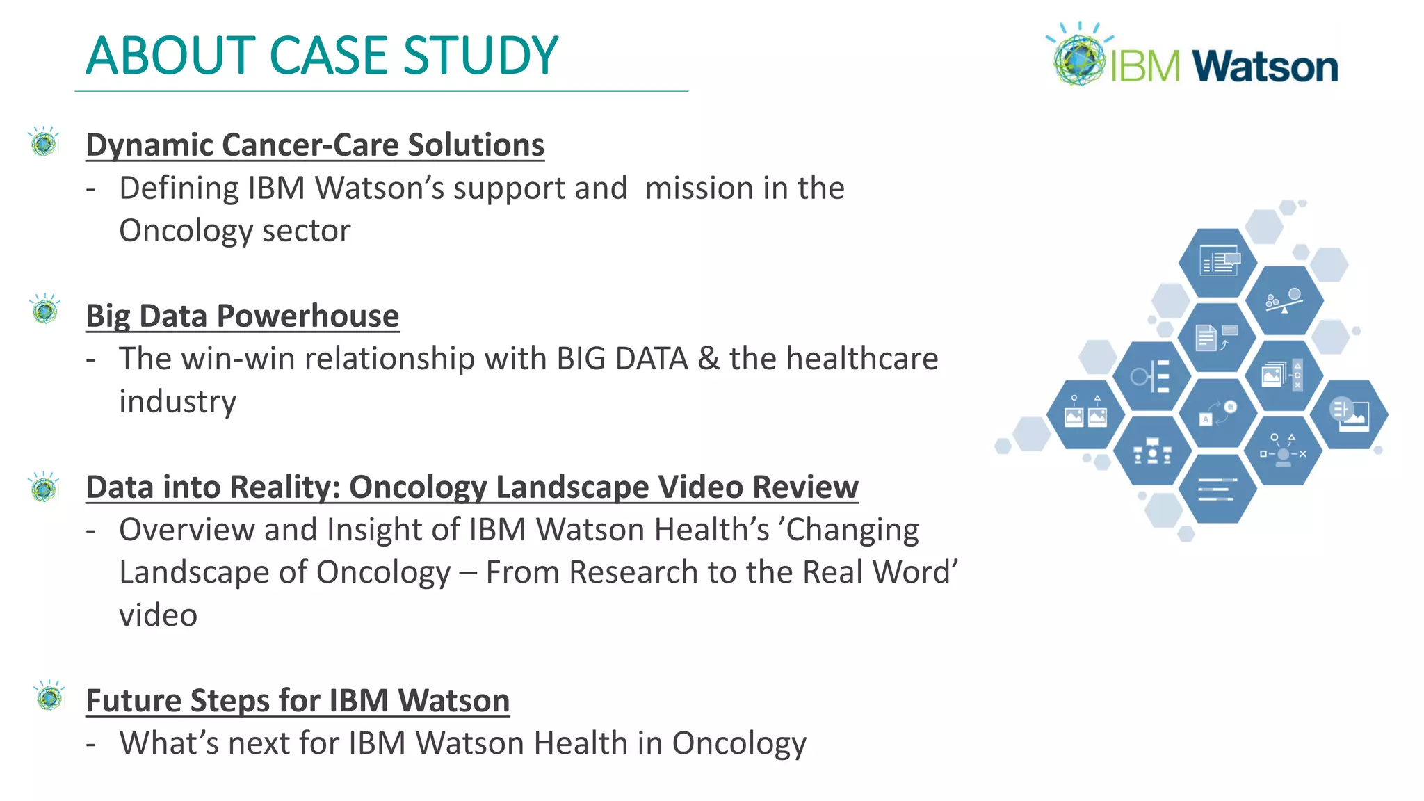 IBM Watson Health Oncology Case Study 2019 | PDF