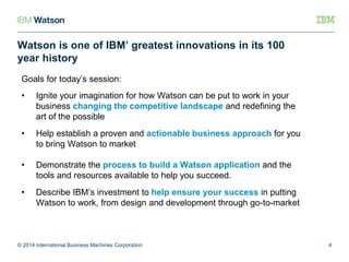 WATSON by IBM, ONE OF THE BEST INNOVATIONS EVER | PPT
