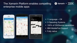 Mobile Enterprise Success with Xamarin and IBM | PPTX