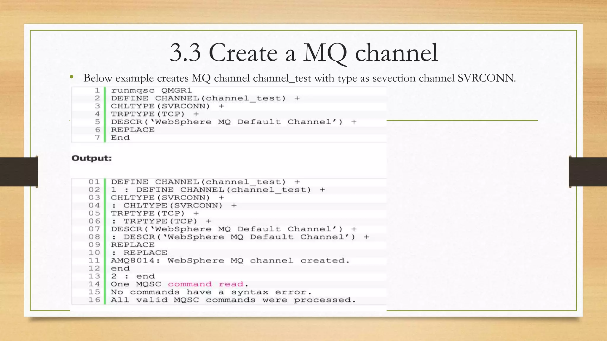 IBM Web Shpere MQ ppt | PPTX | Operating Systems | Computer Software and Applications