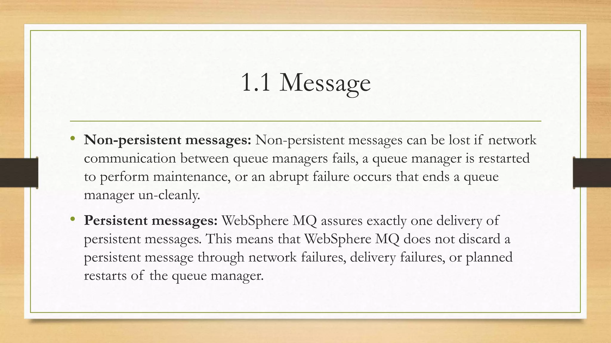 IBM Web Shpere MQ ppt | PPTX | Operating Systems | Computer Software and Applications