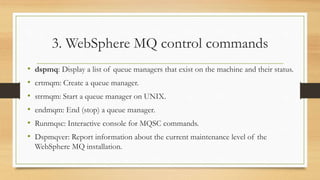 IBM Web Shpere MQ ppt | PPTX | Operating Systems | Computer Software and Applications