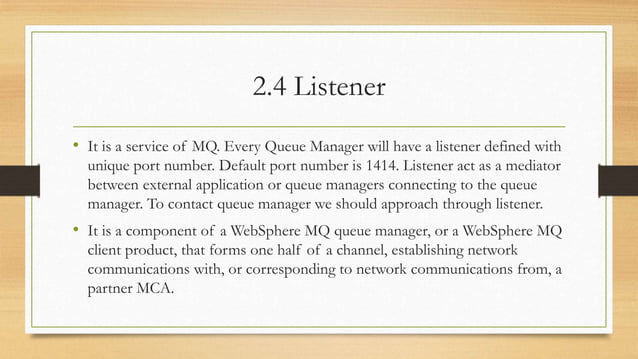 IBM Web Shpere MQ ppt | PPT