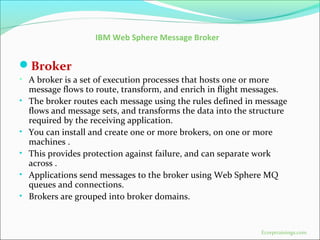 WebSphere Message Broker Training | IBM WebSphere Message Broker Online ...