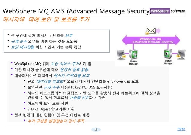 IBM Websphere MQ Software 소개 ( Messaging Engine ) | PPT