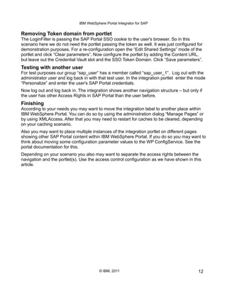 Portal application development using Websphere Portlet Factory | PDF