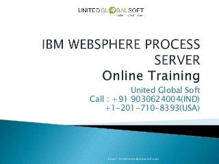 Ibm websphere process server online training