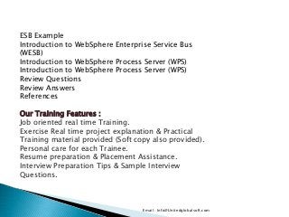 Ibm websphere process server online training