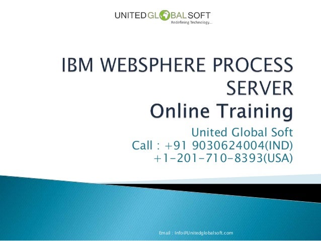 Ibm websphere process server online training