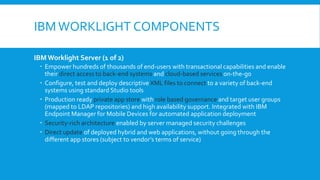 IBM Worklight | PDF