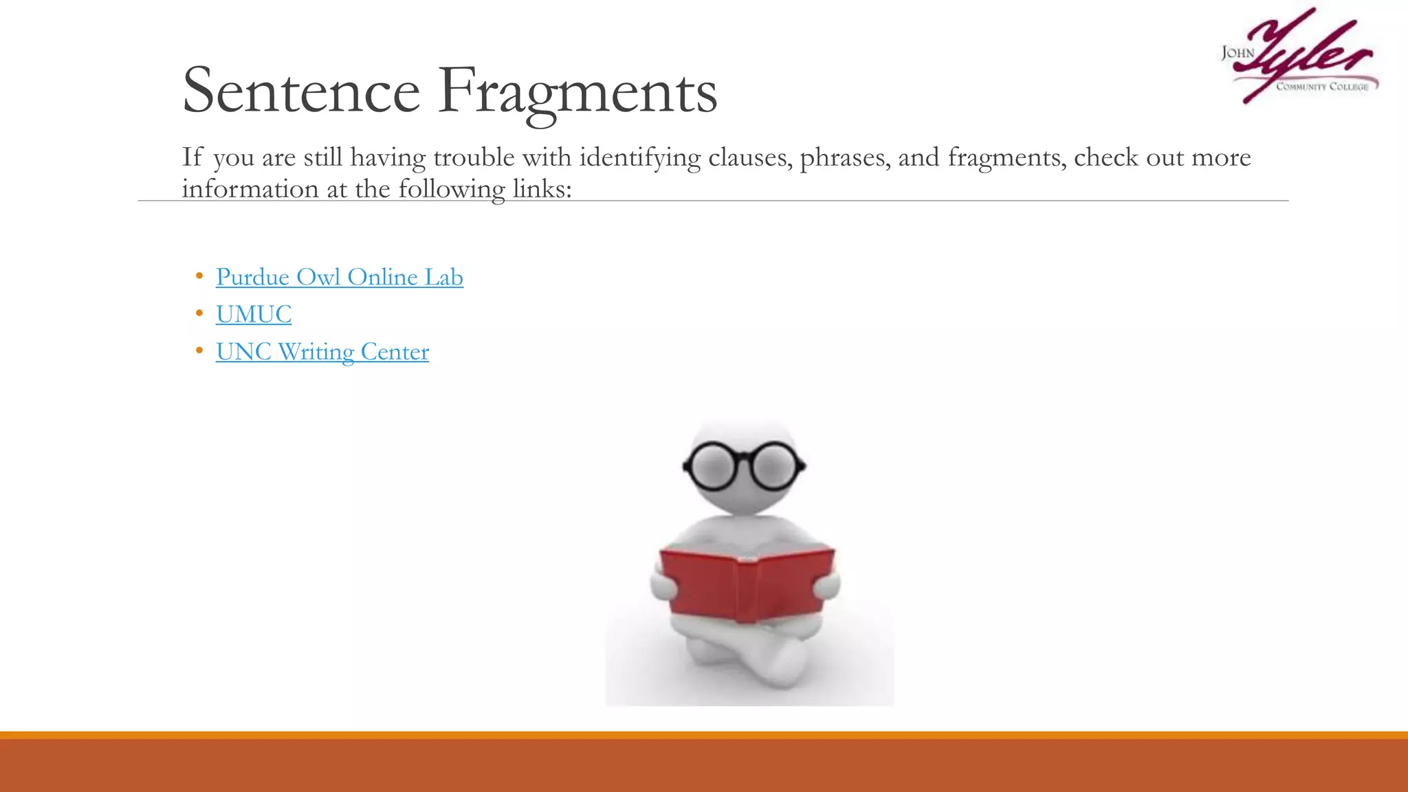 Sentence fragments | PPTX