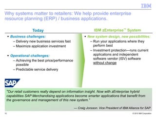 IBM zEnterprise: Retail | PPT
