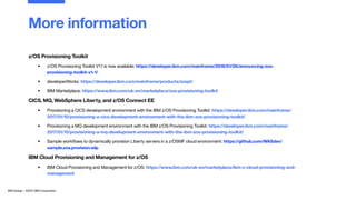 IBM z/OS Provisioning Toolkit V1.1 | PPT