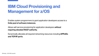 IBM z/OS Provisioning Toolkit V1.1 | PPT