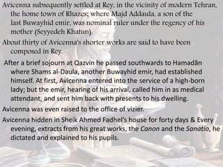 AVICENNA {IBN-SINA} | PPTX
