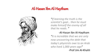 Ibn al haytham | PPTX