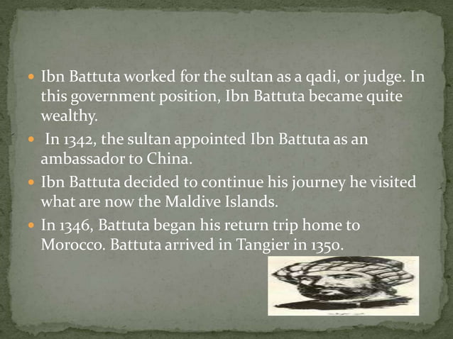 Ibn Battuta | PPT