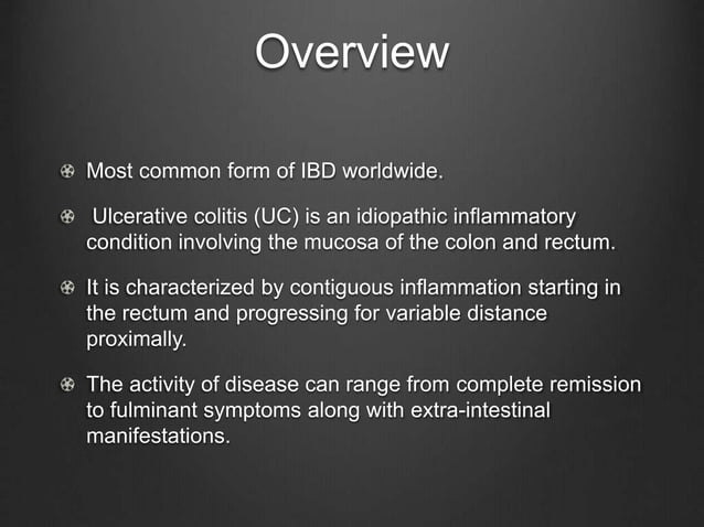 Ulcerative Colitis | PPT