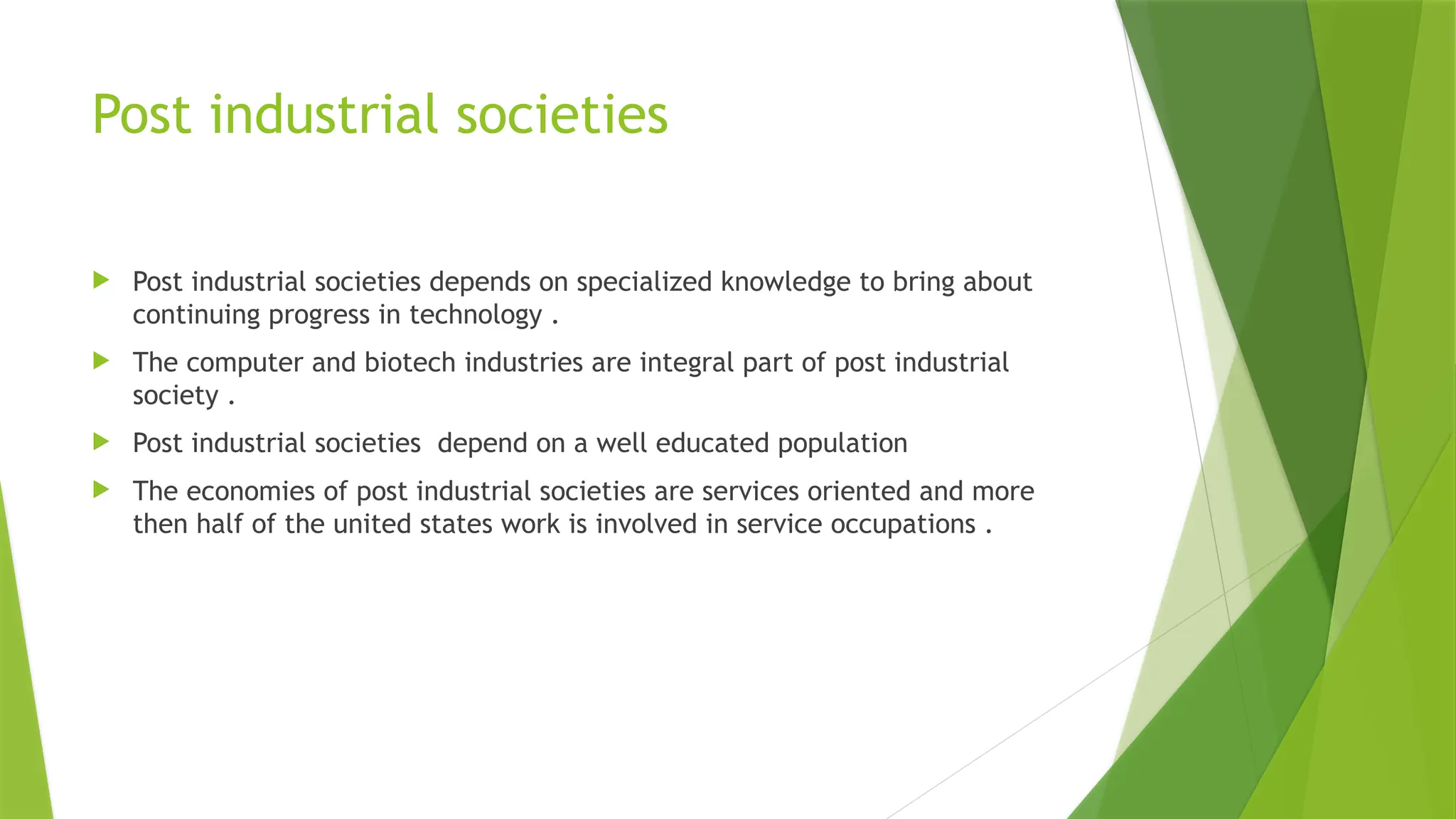 PowerPoint presentation on the topic of societies | PPT