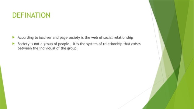 PowerPoint presentation on the topic of societies | PPT