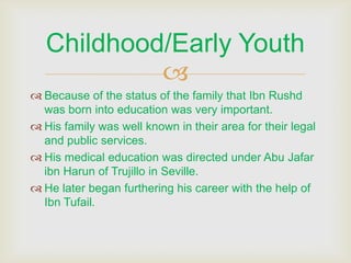Ibn rushd | PPTX
