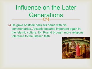 Ibn rushd | PPTX