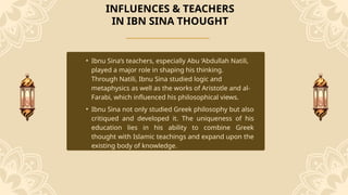 IBN SINA father of medication views on education. (muslim scholars) | PPTX
