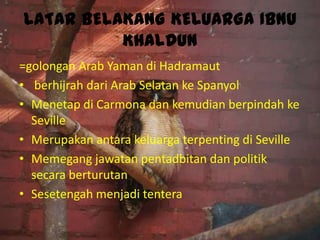 Ibnu khaldun | PPTX