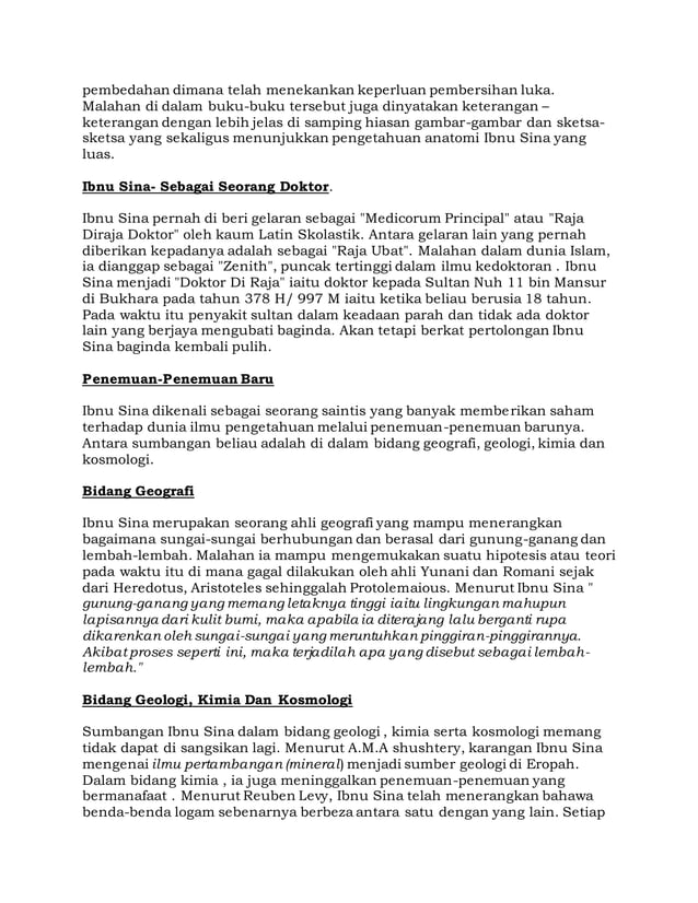 Ibnu sina | PDF