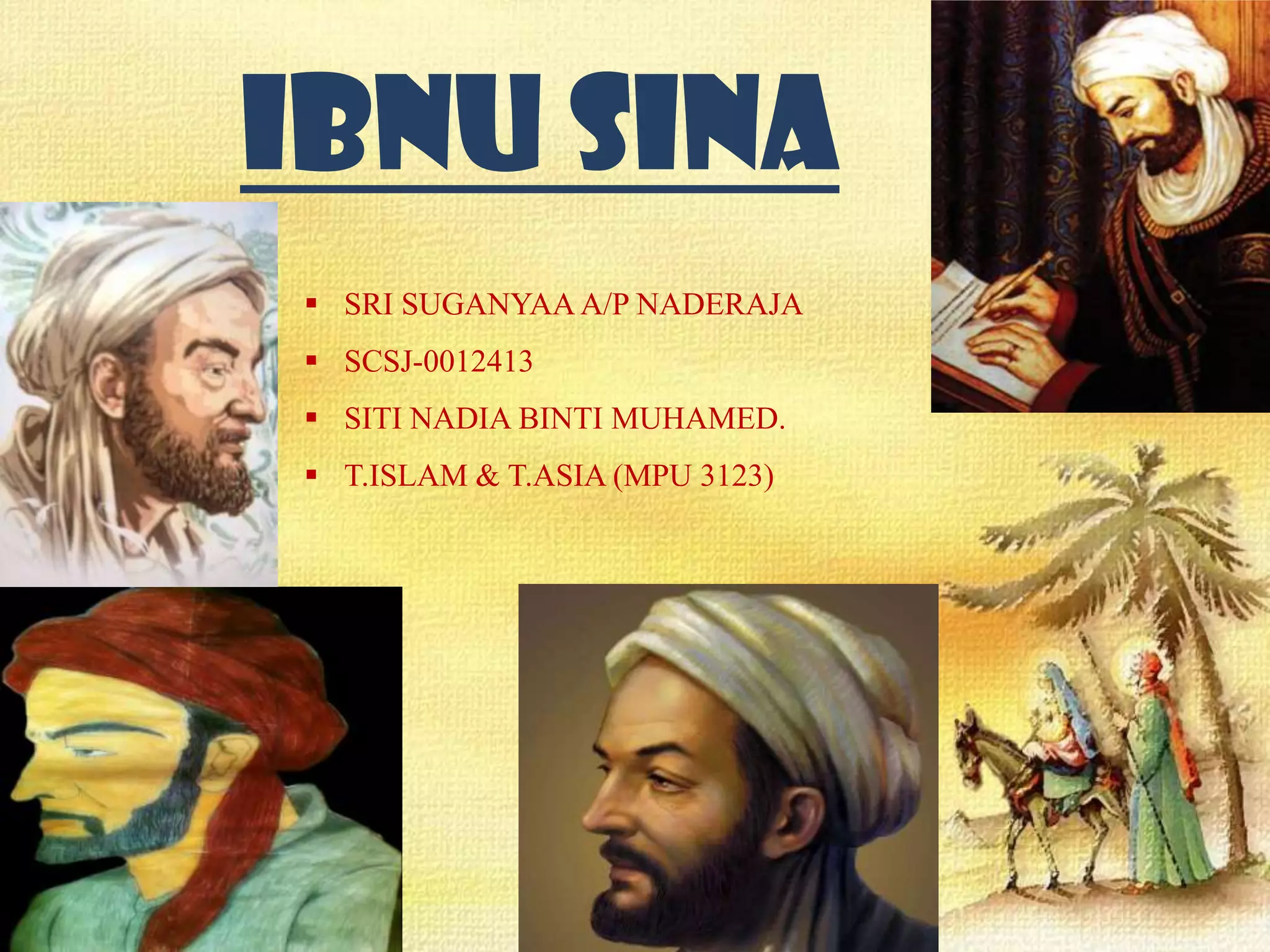 Ibnu Sina presentation slides | PPTX