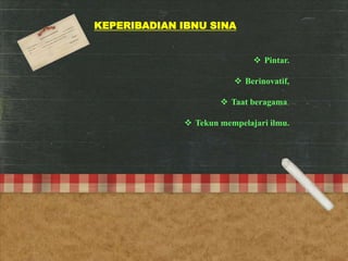 Ibnu Sina presentation slides | PPTX