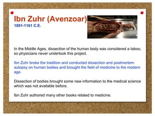 Ibn Zuhr (Avenzoar) | PPT | Surgery | Medical Health