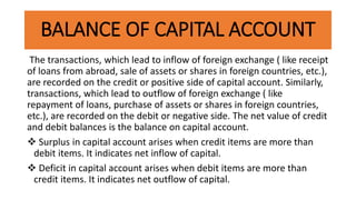 BALANCE OF PAYMENT | PPTX