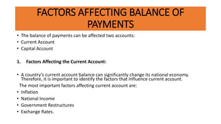 BALANCE OF PAYMENT | PPTX