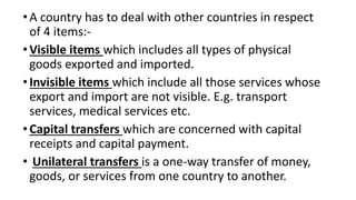 BALANCE OF PAYMENT | PPTX
