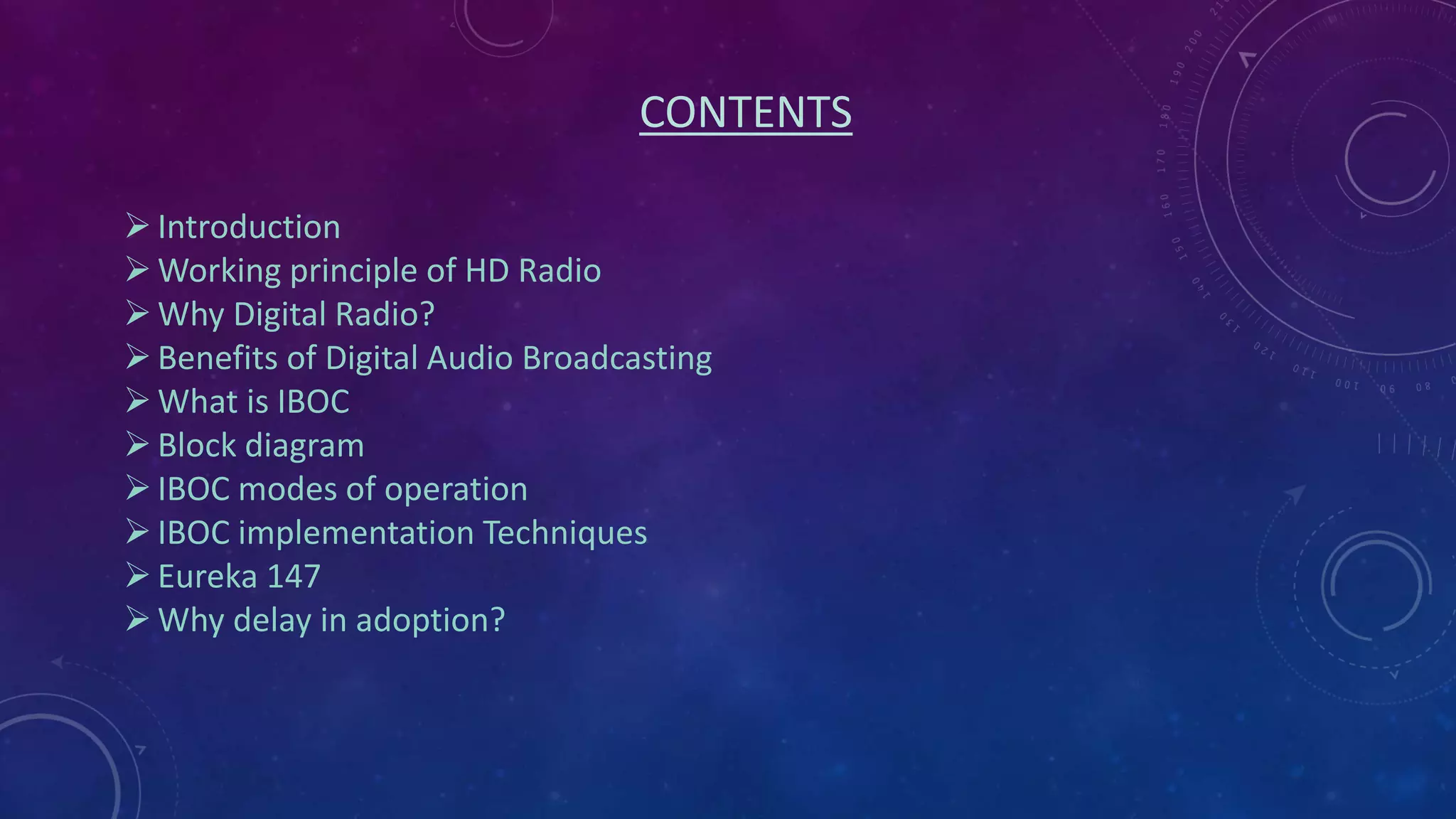 IBOC Technology for HD Radio | PPTX