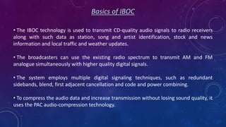 IBOC Technology for HD Radio | PPTX