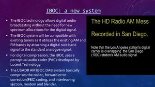 IBOC Technology for HD Radio | PPTX