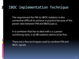 IBOC TECHNOLOGY | PPTX