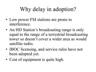 Iboc technology for digital radio | PPT
