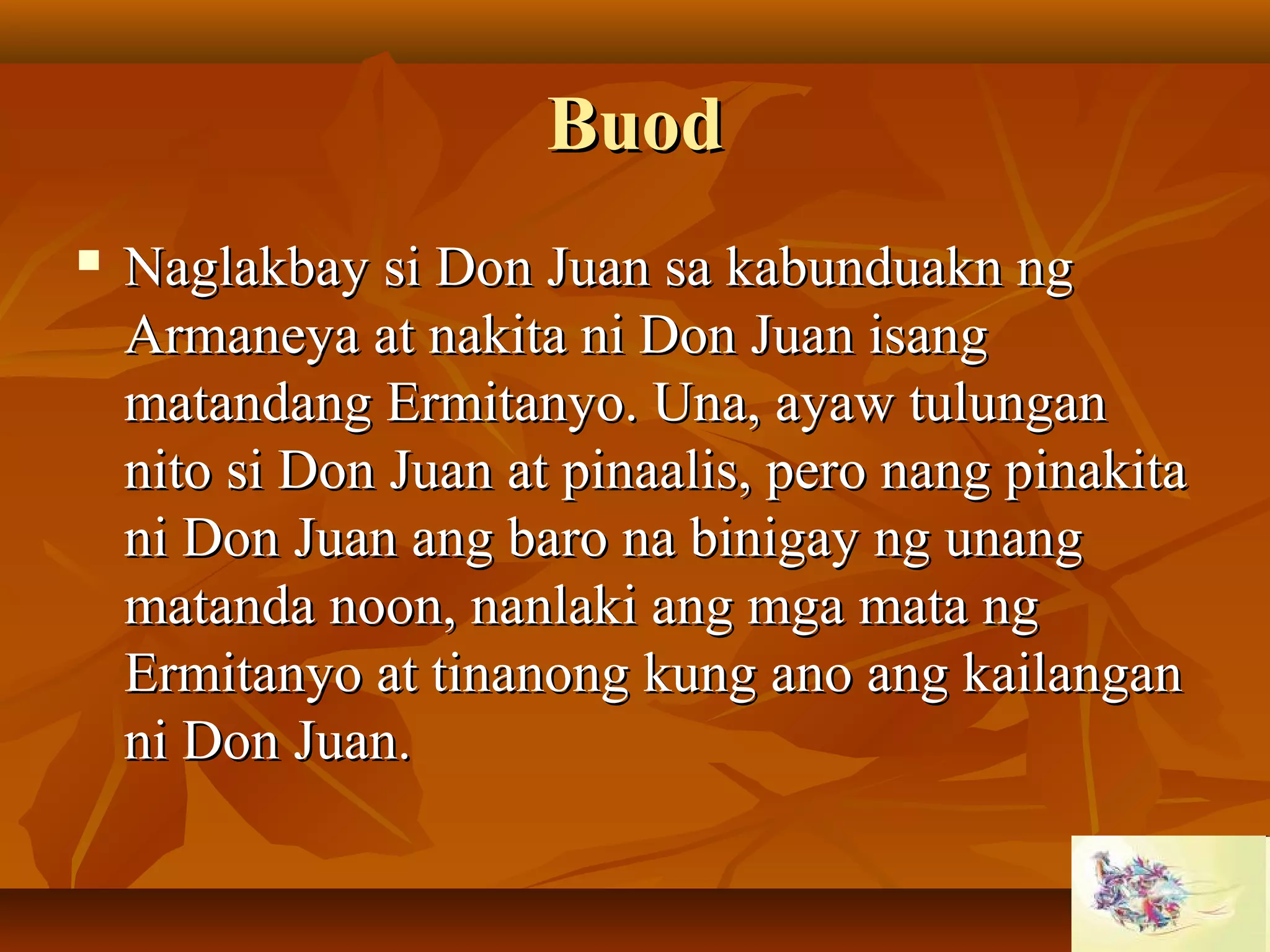 Alexis John B. Benedicto (Ibong adarna-reporting) | PPT